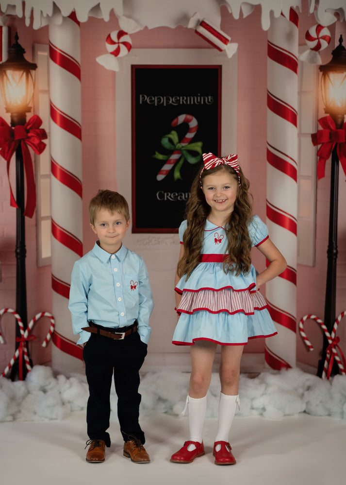 Peppermint Twist Dress – Royal Orchard Clothing